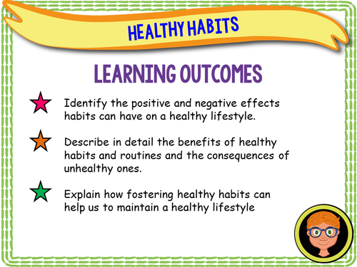 Healthy Habits PSHE | Teaching Resources
