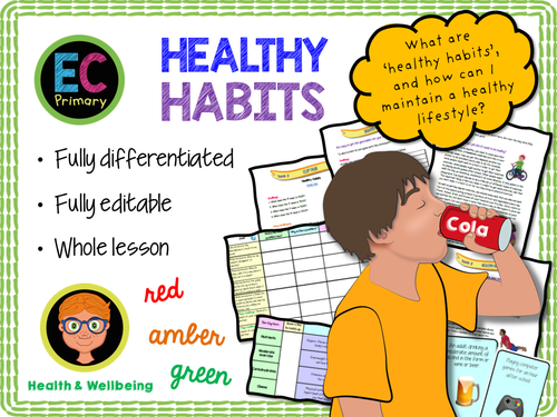 Healthy Habits PSHE | Teaching Resources