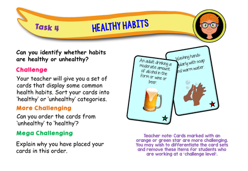 Healthy Habits PSHE | Teaching Resources