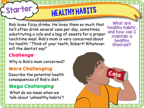 Healthy Habits PSHE | Teaching Resources