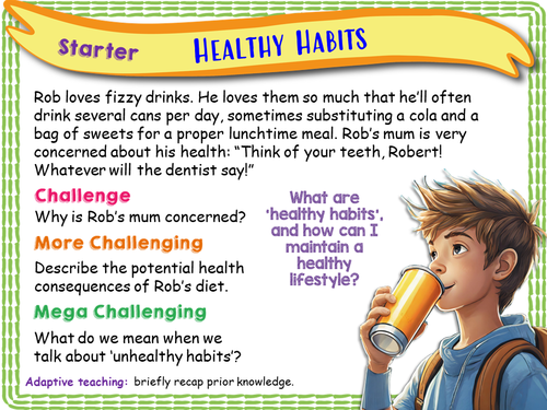 Healthy Habits PSHE | Teaching Resources