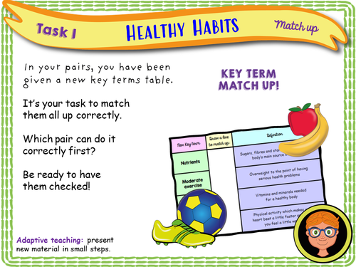 Healthy Habits PSHE | Teaching Resources