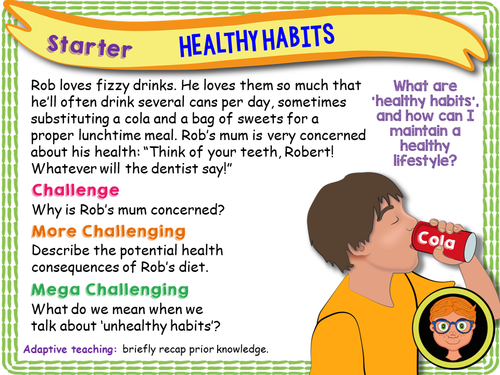 Healthy Habits PSHE | Teaching Resources
