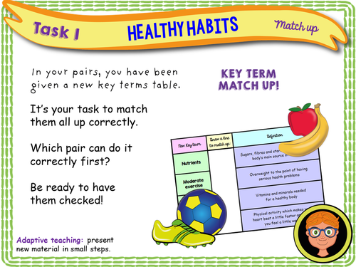 Healthy Habits PSHE | Teaching Resources