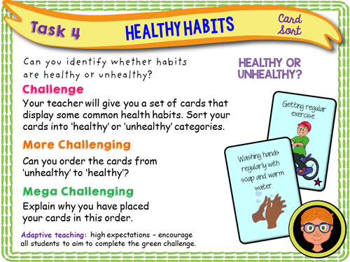 Healthy Habits PSHE | Teaching Resources