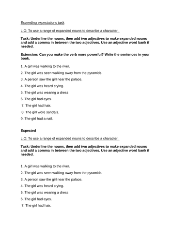 The Egyptian Cinderella -character description of Rhodopis | Teaching ...