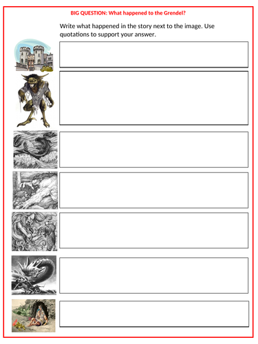 KS2/3 English Beowulf lessons | Teaching Resources