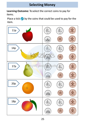 Functional Skills Maths - Entry Level 1 - Money | Teaching Resources