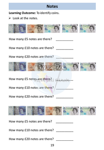 Functional Skills Maths - Entry Level 1 - Money | Teaching Resources