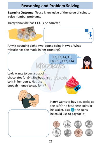 Functional Skills Maths - Entry Level 1 - Money | Teaching Resources
