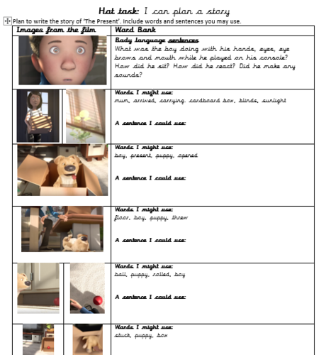 The Present, short film | Teaching Resources