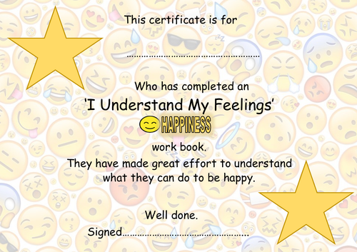 Understanding Happiness Workbook | Teaching Resources
