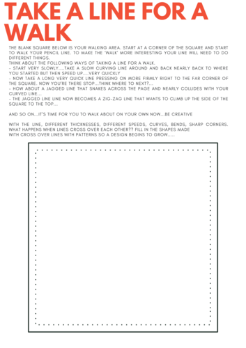 Line - Mark Making | Teaching Resources