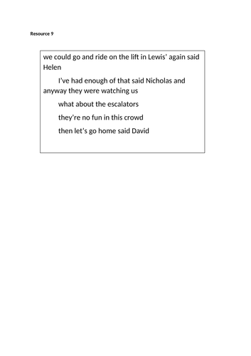 Key Stage 3 English: Improving Grammar and Punctuation - Starter ...