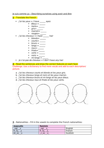 Expo 3 vert resources - Full Module 1 - Ça t’intéresse - Homework ...