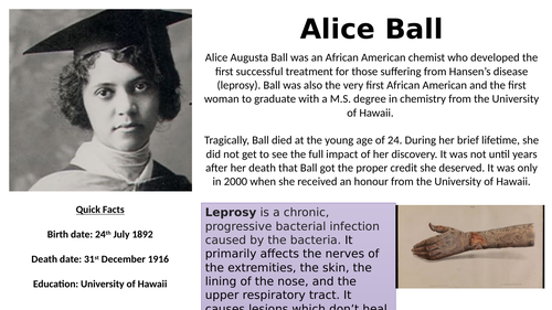 Black History Month STEM Science Scientist information | Teaching Resources