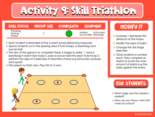 Physical Education - Social Distancing Games | Teaching Resources
