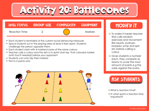 Physical Education - Social Distancing Games | Teaching Resources