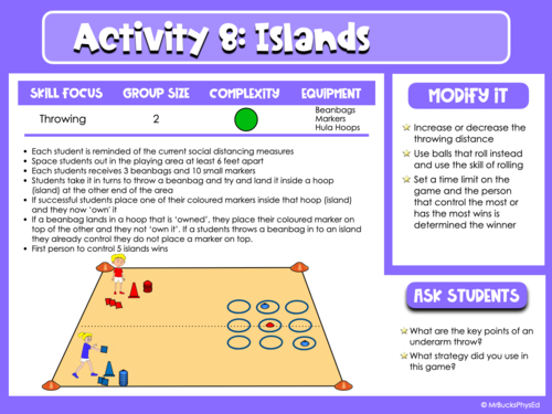 Physical Education - Social Distancing Games 2 | Teaching Resources