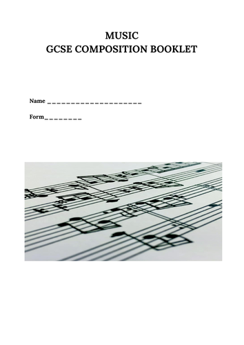 GCSE Composition Booklet | Teaching Resources