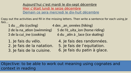 Dynamo 1 Module 3 Le sport dans les pays francophone | Teaching Resources