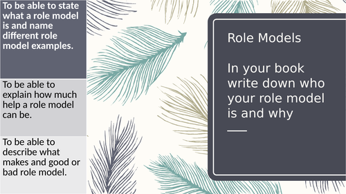 Role Models | Teaching Resources