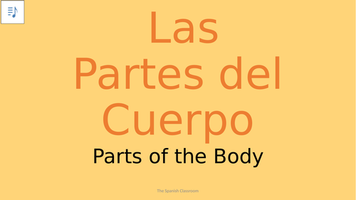 Las Partes del Cuerpo Parts of the Body Spanish | Teaching Resources