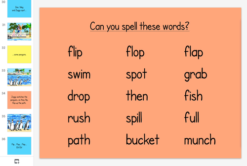 Initial Consonant Blends & Consonant Digraphs: GOOGLE CLASSROOM UNIT (3 ...