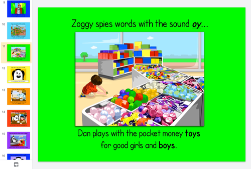 Learn Vowel Digraphs ai, ay, oi, oy, ea, oa: GOOGLE CLASSROOM UNIT ...