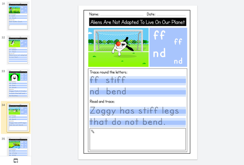 Phonic Writing Practice & Comprehension: Final/Double Consonant Blends ...