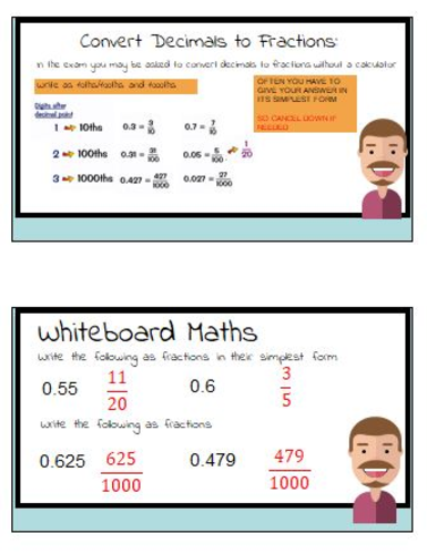 New Functional Skills Full Lesson-Fractions-Decimals-Percentages ...