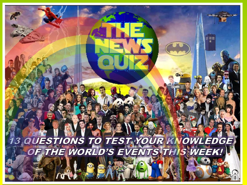 The News Quiz 5th - 12th October 2020 Form Tutor Time Current Affairs ...