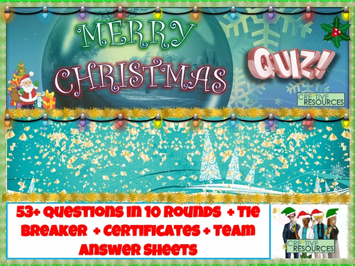 Primary Christmas Quiz | Teaching Resources