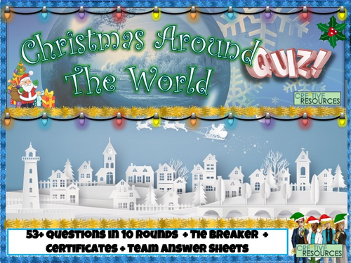 Christmas around the World KS2 Quiz | Teaching Resources