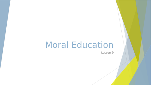 UAE Moral Education Year 7/Grade 6 Book 1 2020/2021 PowerPoints/Lesson ...