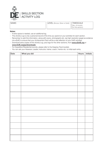 DofE Bronze, Silver, Gold Training eDofE UPLOADING EVIDENCE (Week 6 ...