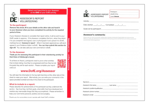 DofE Bronze, Silver, Gold Training eDofE UPLOADING EVIDENCE (Week 6 ...