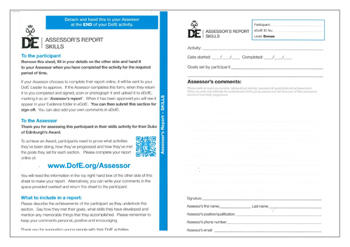 DofE Bronze, Silver, Gold Training eDofE UPLOADING EVIDENCE (Week 6 ...