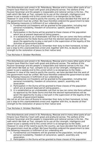 Causes 1905 Revolution | Teaching Resources