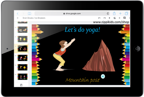 Brain Breaks / Ice Breakers – 80 Google Slides with music | Teaching ...