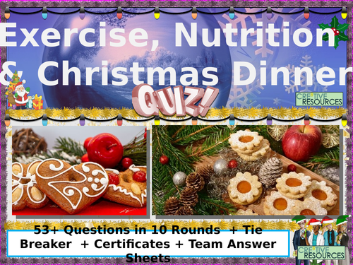 PE PSHE Christmas Quiz KS2 | Teaching Resources