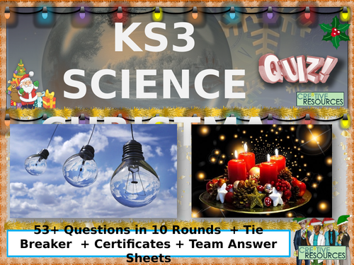 Science KS3 Christmas Quiz | Teaching Resources