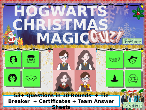 Harry Potter Christmas English KS2 Quiz | Teaching Resources