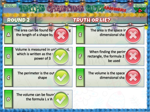 KS2 Maths Christmas Quiz | Teaching Resources