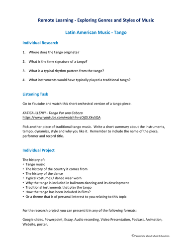 World Music Bundle for KS3 and KS4 Music Classes | Teaching Resources