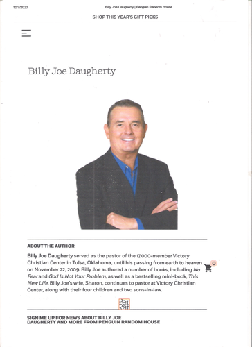 Billy Joe Daugherty (1952-2009) | Teaching Resources