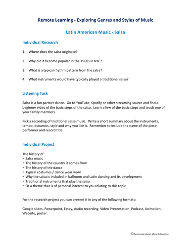 World Music Bundle for KS3 and KS4 Music Classes | Teaching Resources