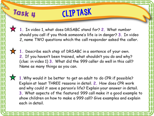 First Aid Primary PSHE | Teaching Resources