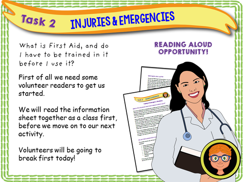 First Aid Primary PSHE | Teaching Resources
