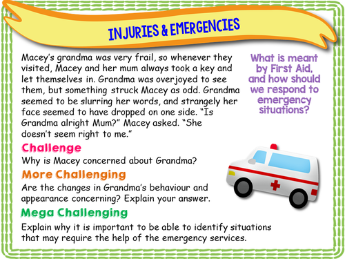 First Aid Primary PSHE | Teaching Resources